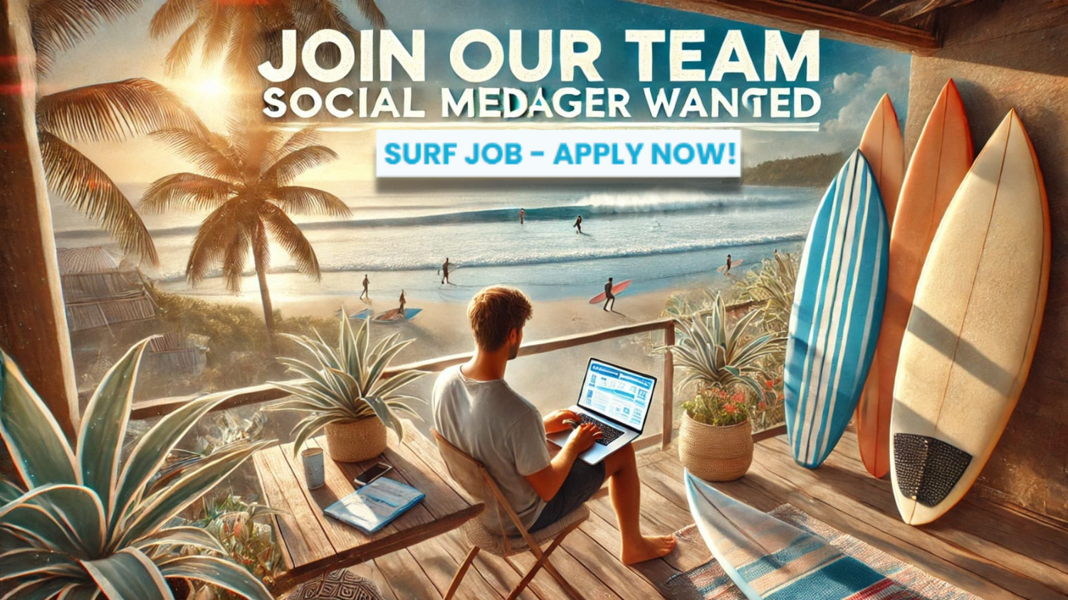 Join Our Team - Remote Surf Job as Social Media Manager – living in ...